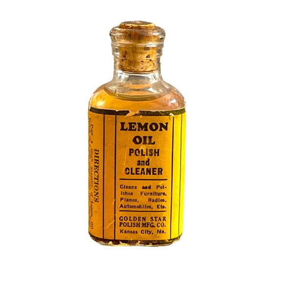 Vintage | Other | Vintage Lemon Oil Polish | Poshmark